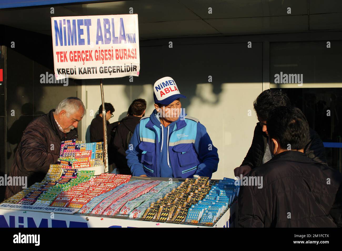 Ankara, Turkey 10.11.2022 Famous Turkish company that sells New Year's ...