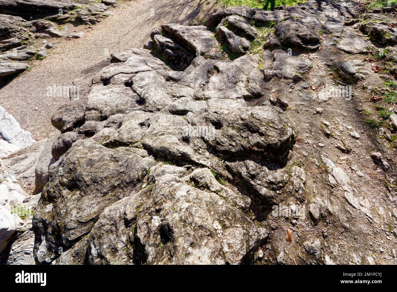 Cupels - Altar of the Celts - Boulder Celtic Altar with cupels and ...