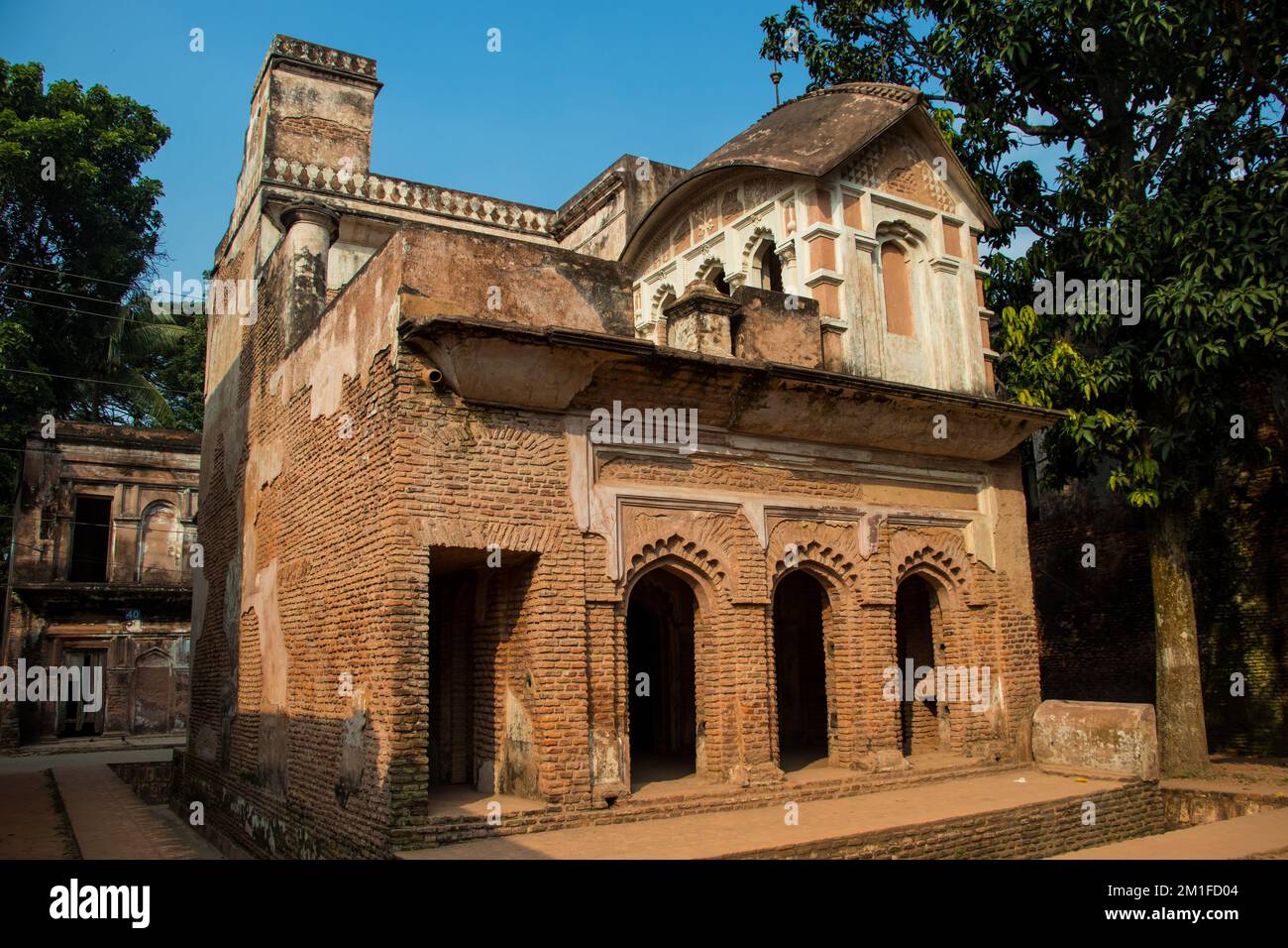 The ancient architecture of Panam City in Sonargaon. Image captured on November 15, 2022, from ...