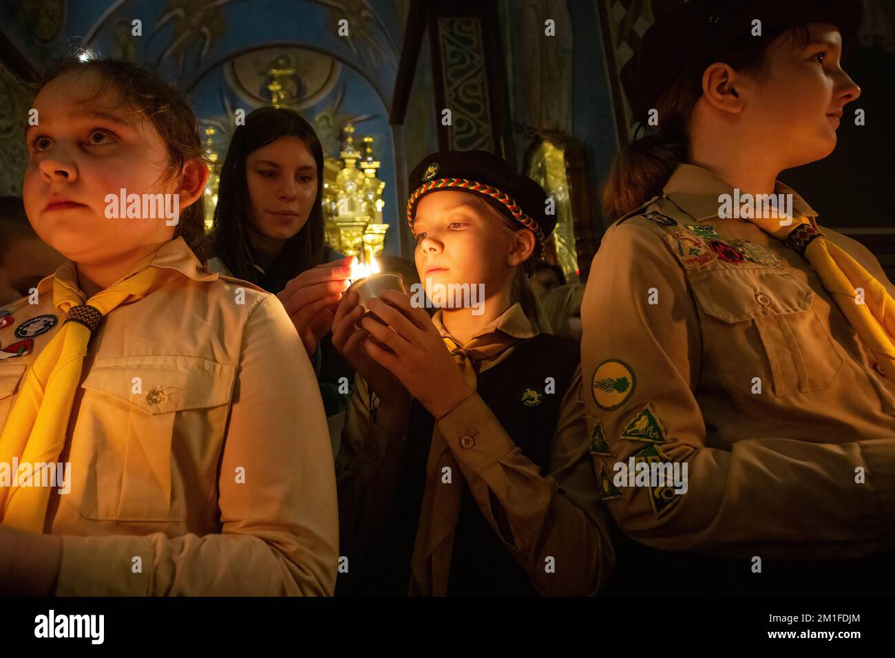 Plast national scout organization of ukraine hi-res stock photography ...