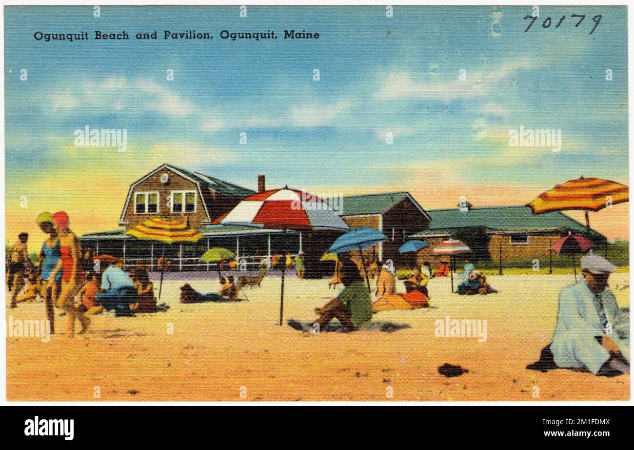 Ogunquit beach beaches hi-res stock photography and images - Alamy