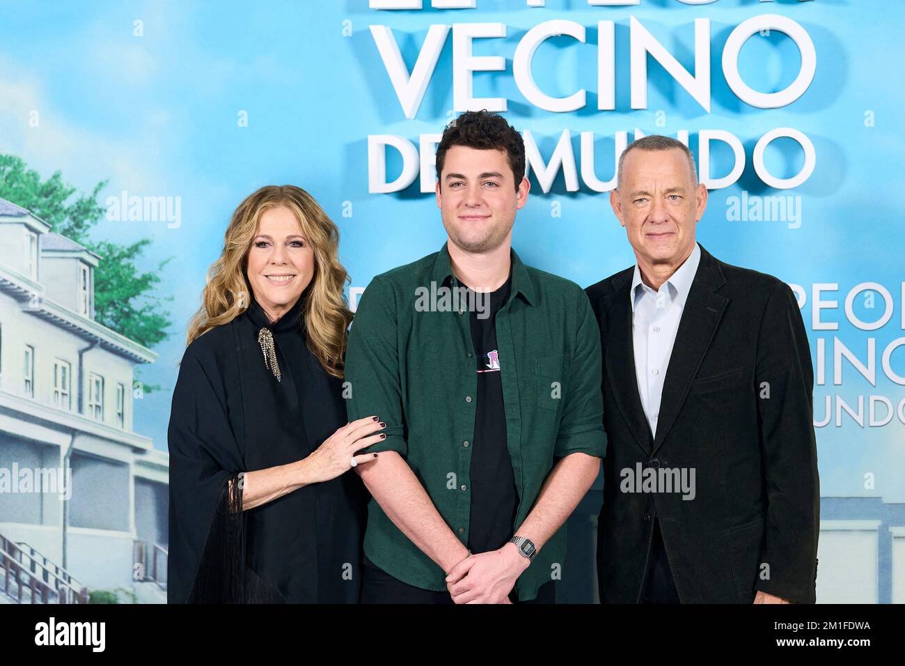 Tom Hanks, Rita Wilson, Truman Hanks attends ‘A Man Called Otto ...