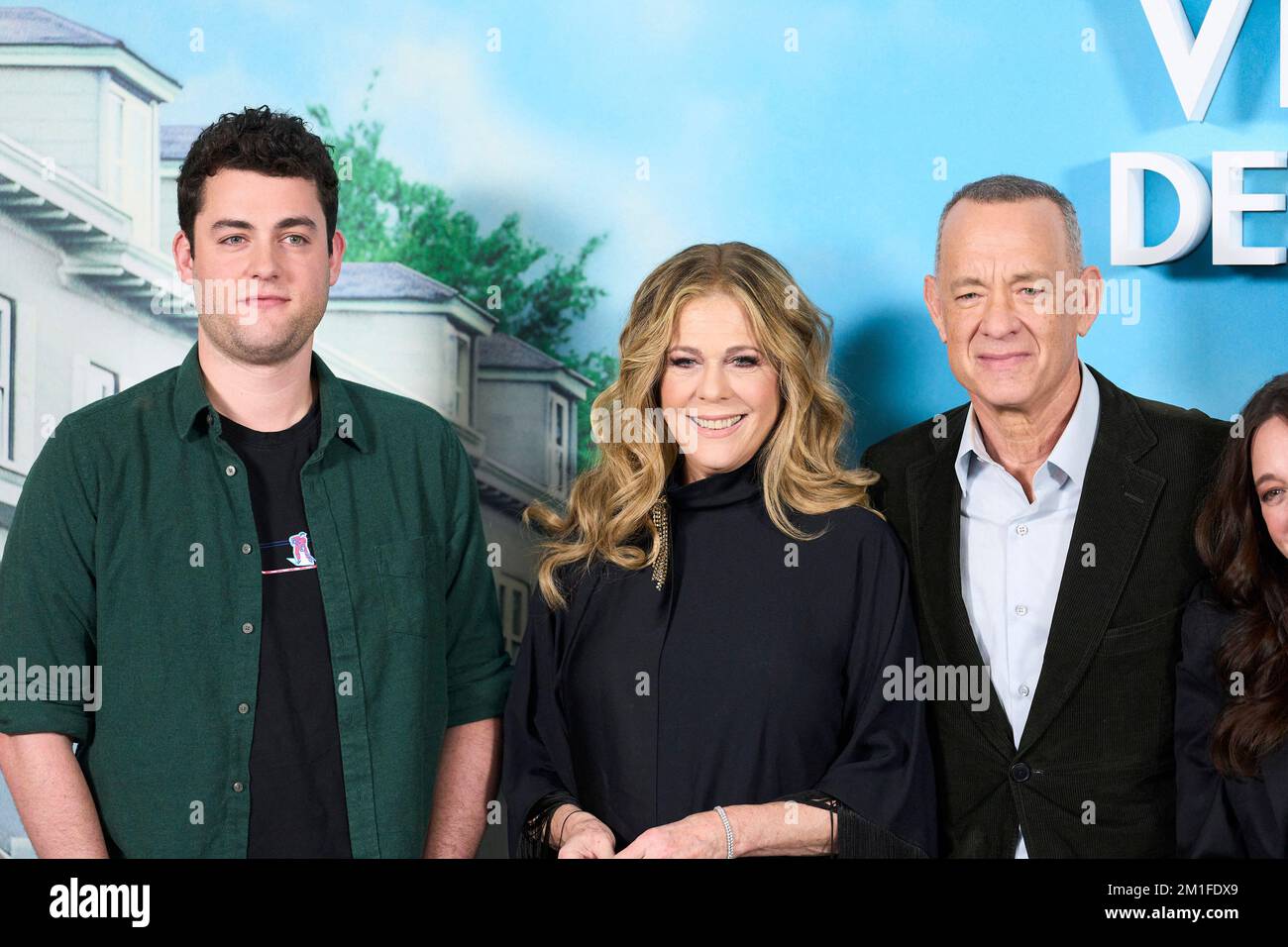 Tom Hanks, Rita Wilson, Truman Hanks attends ‘A Man Called Otto ...