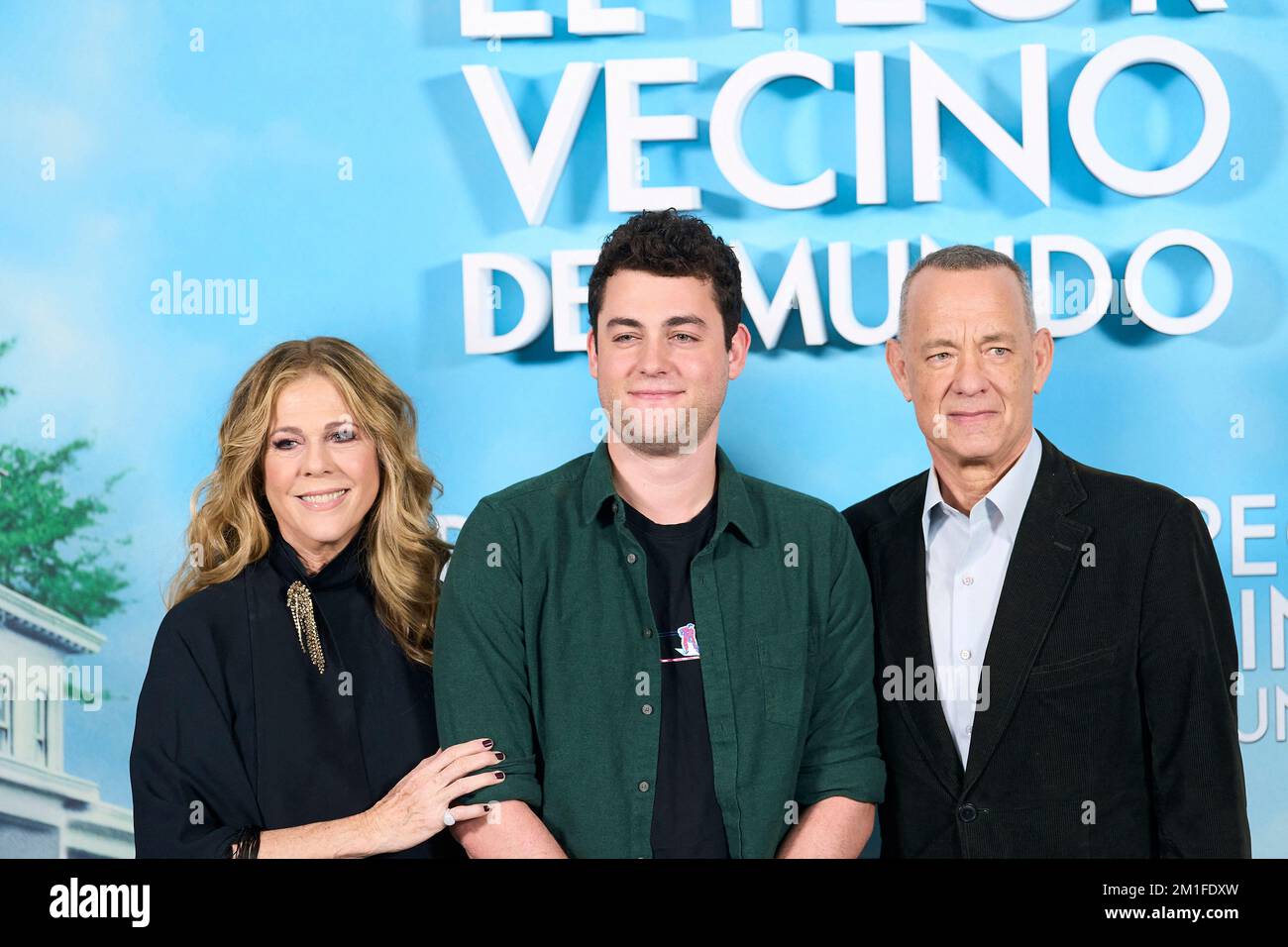 Tom Hanks, Rita Wilson, Truman Hanks attends ‘A Man Called Otto ...