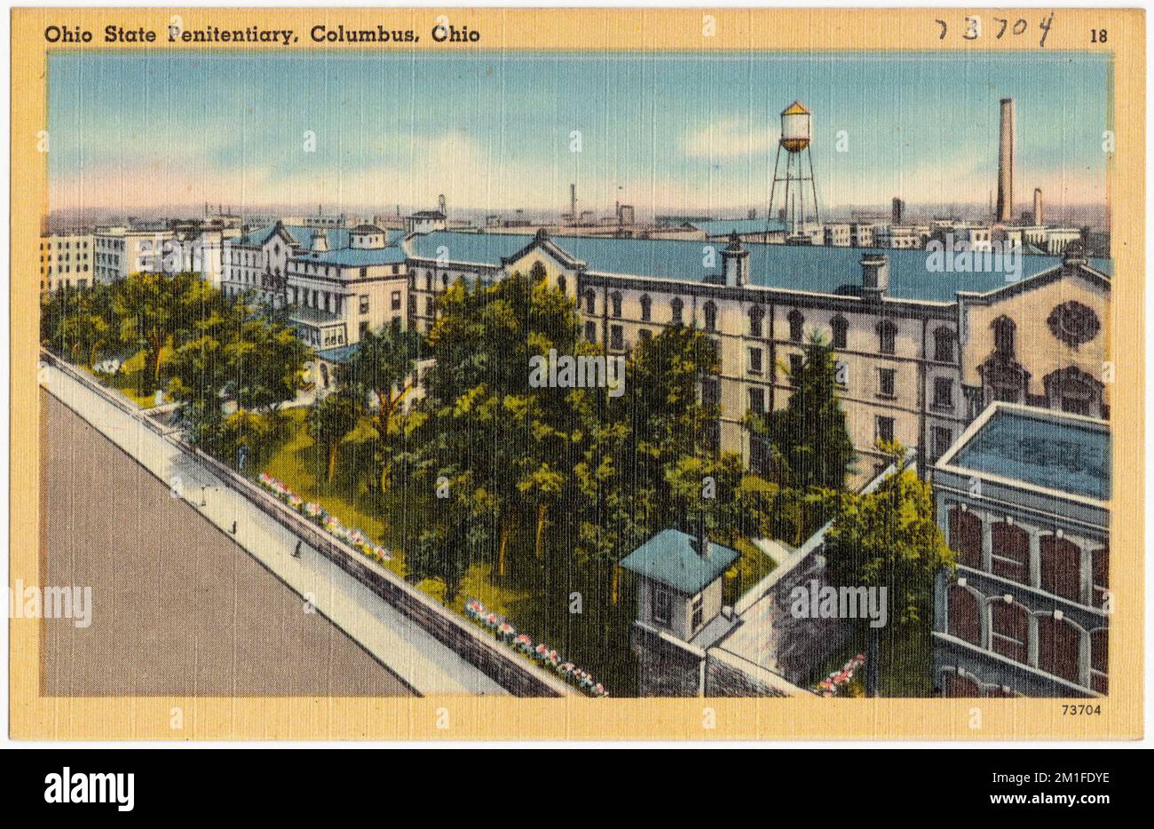 Ohio State Penitentiary, Columbus, Ohio , Tichnor Brothers Collection ...