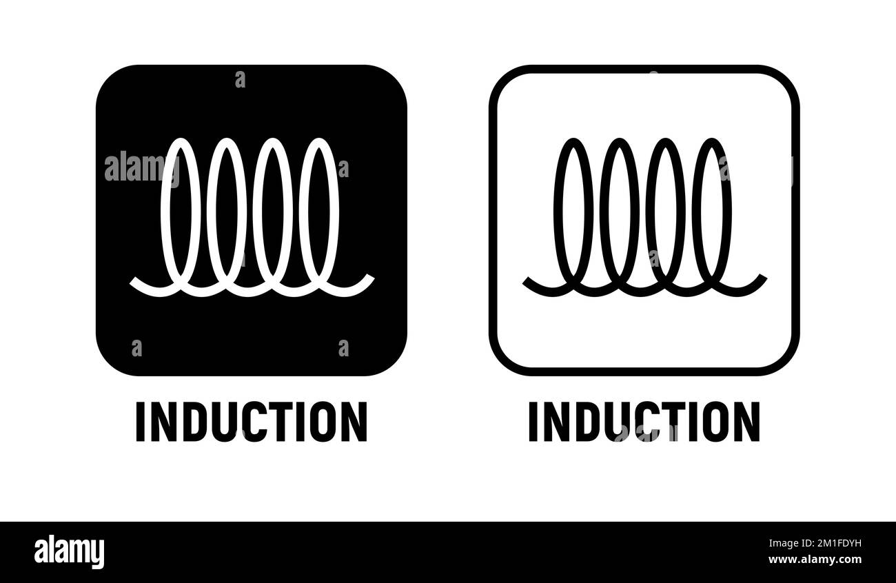 Electromagnetic induction cooker Cut Out Stock Images & Pictures - Alamy