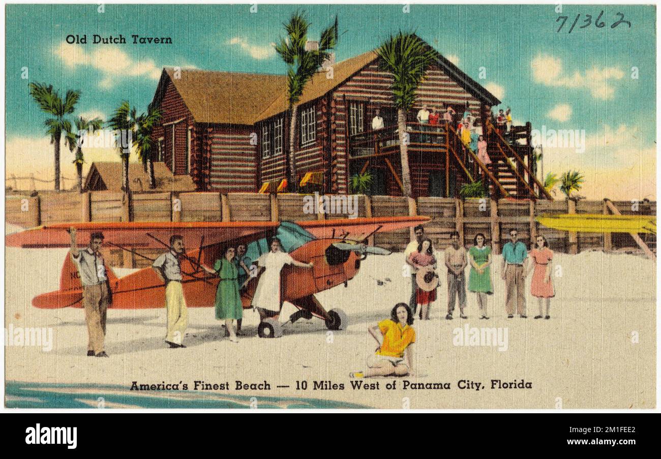Old panama city beach Cut Out Stock Images & Pictures - Alamy