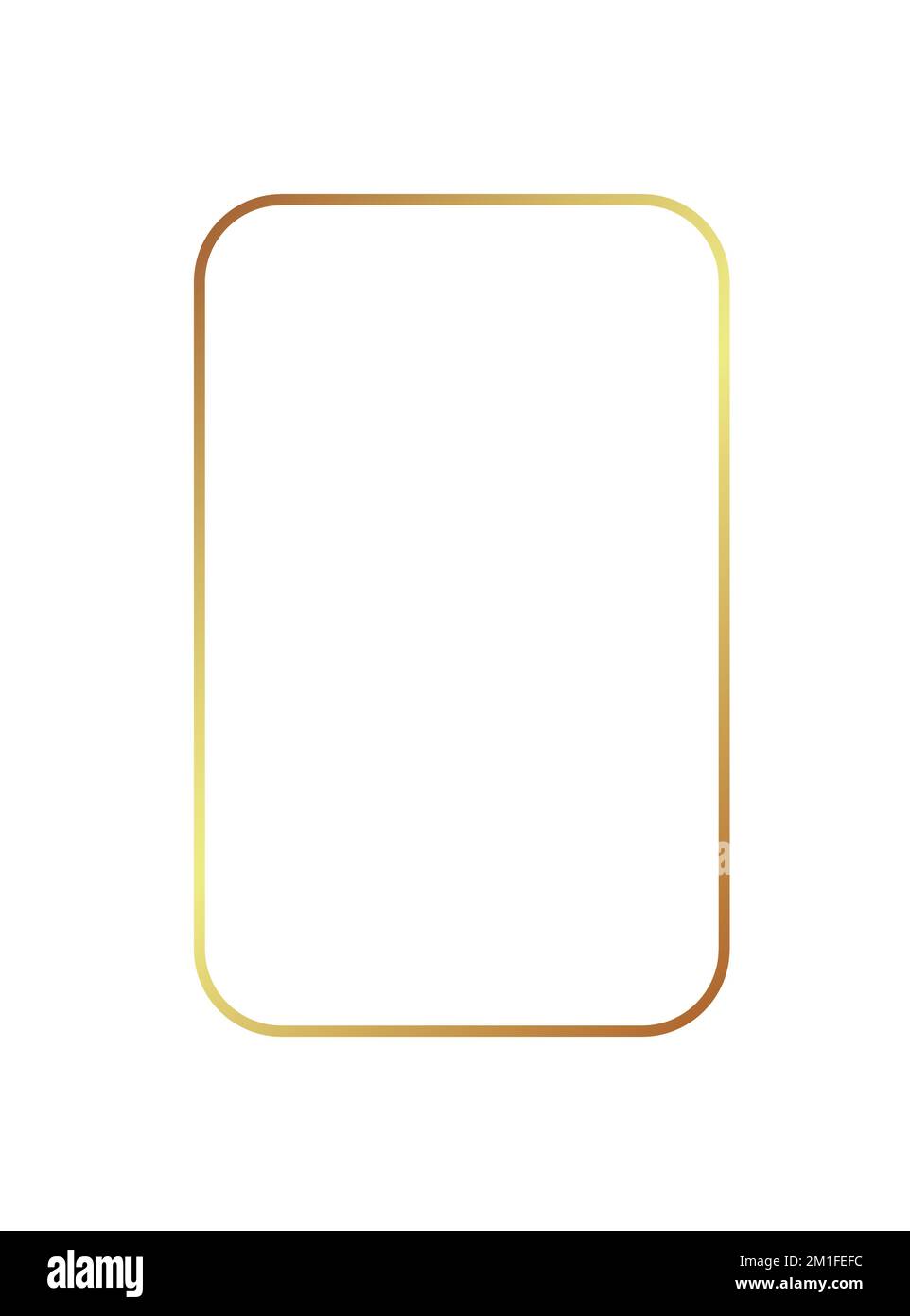 Square Gold Frame Border