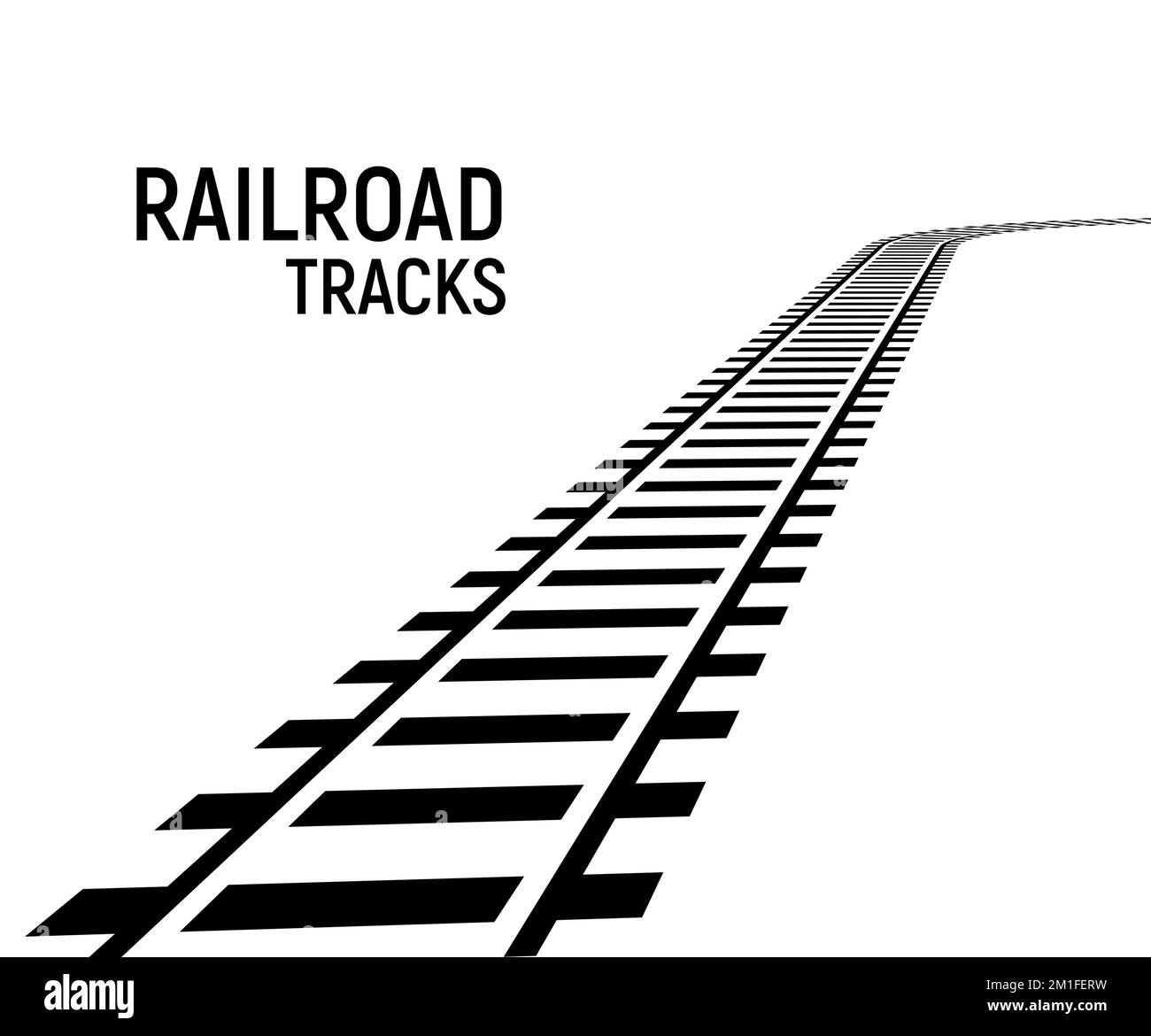 Railway Train Track Vector Route Rail Pattern Curve Railroad Path Icon