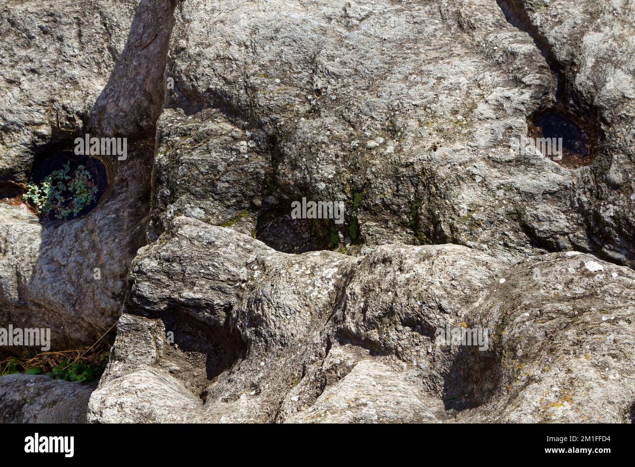 Cupels - Altar of the Celts - Boulder Celtic Altar with cupels and ...