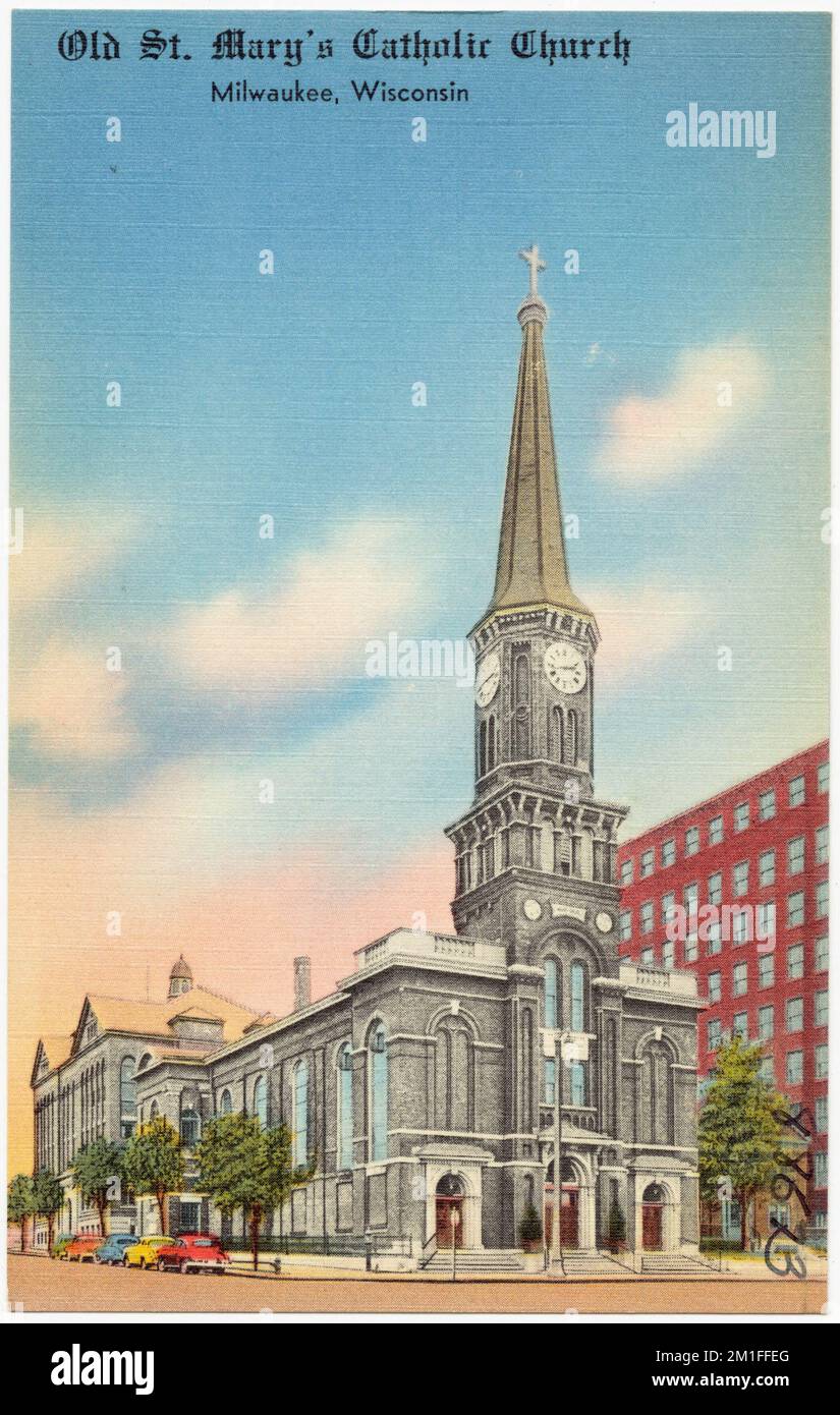 Old St. Mary's Catholic Church, Milwaukee, Wisconsin , Churches ...