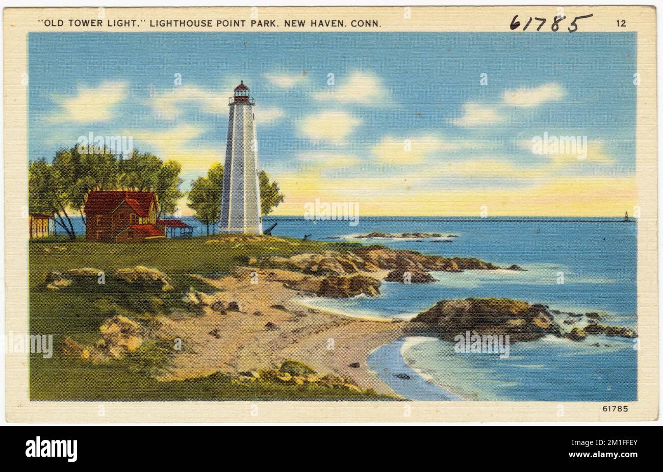 'Old Tower Light,' Lighthouse Point Park, New Haven, Conn ...