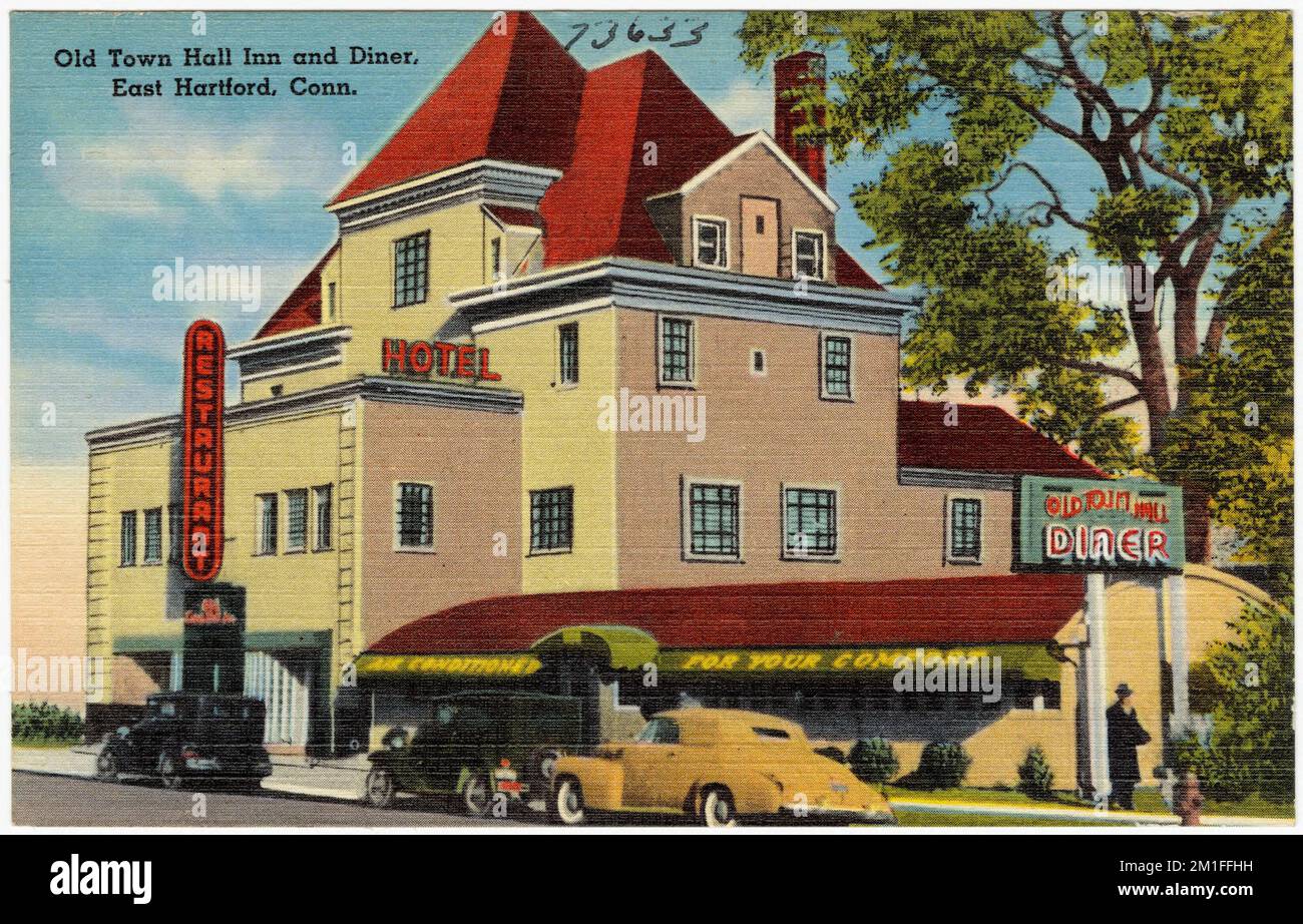 Old Town Hall Inn and Diner, East Hartford, Conn. , Hotels, Restaurants ...