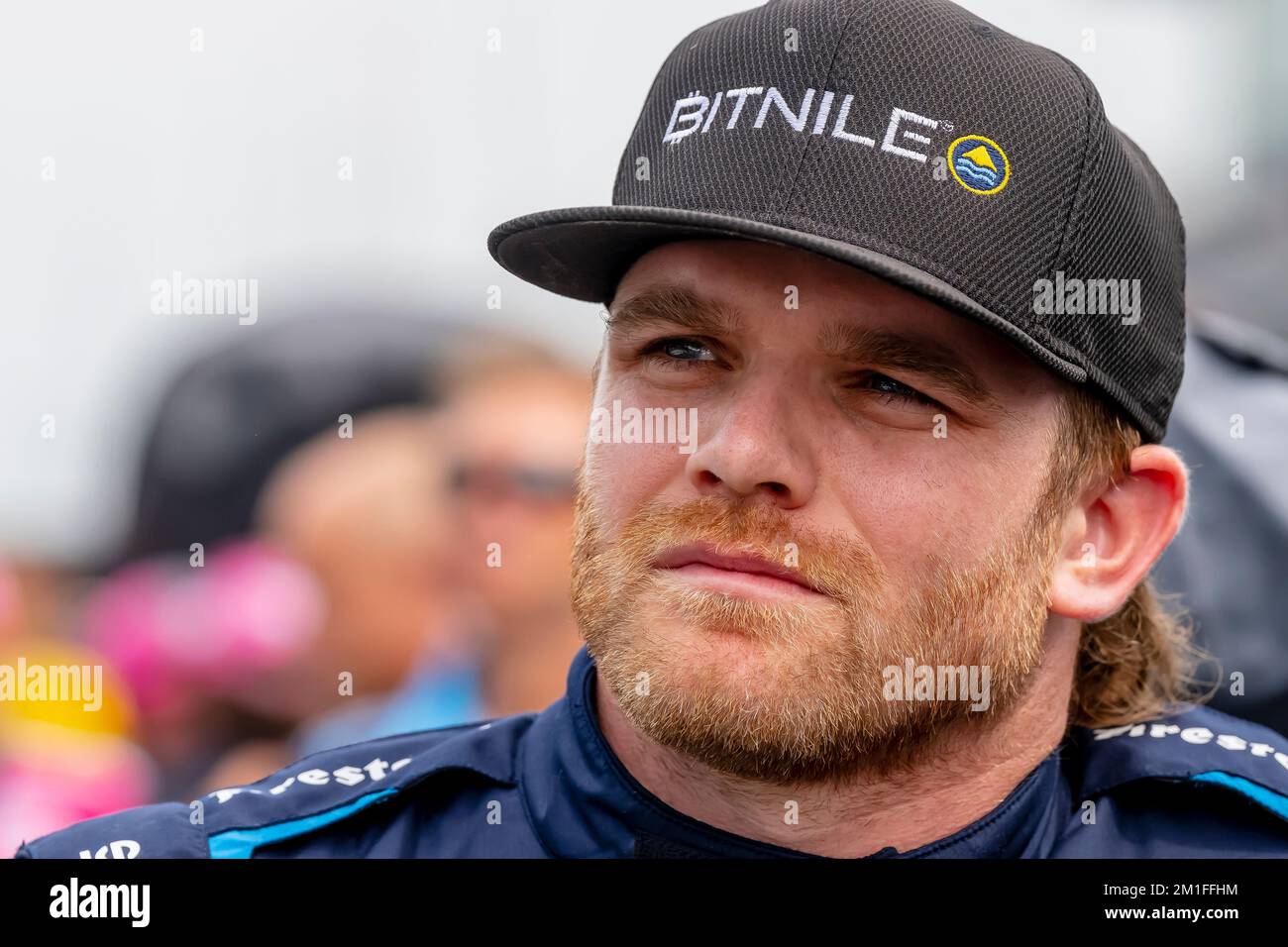 CONOR DALY (20) of The United States qualifies for the Indianapolis 500 ...