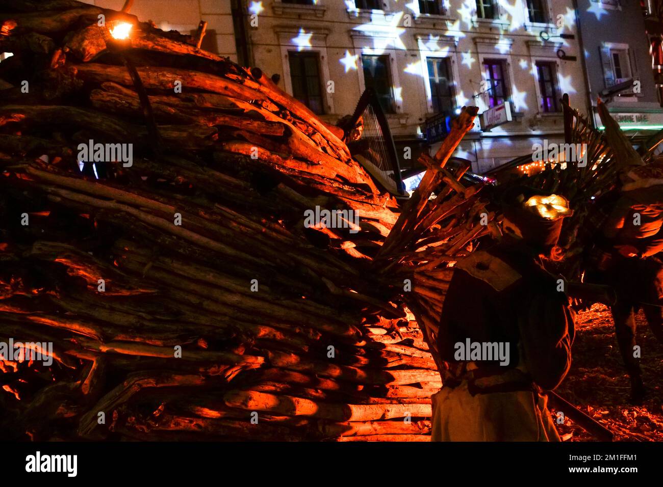 The Flottins festival, Evian-les-Bains, Haute-Savoie, France Stock ...