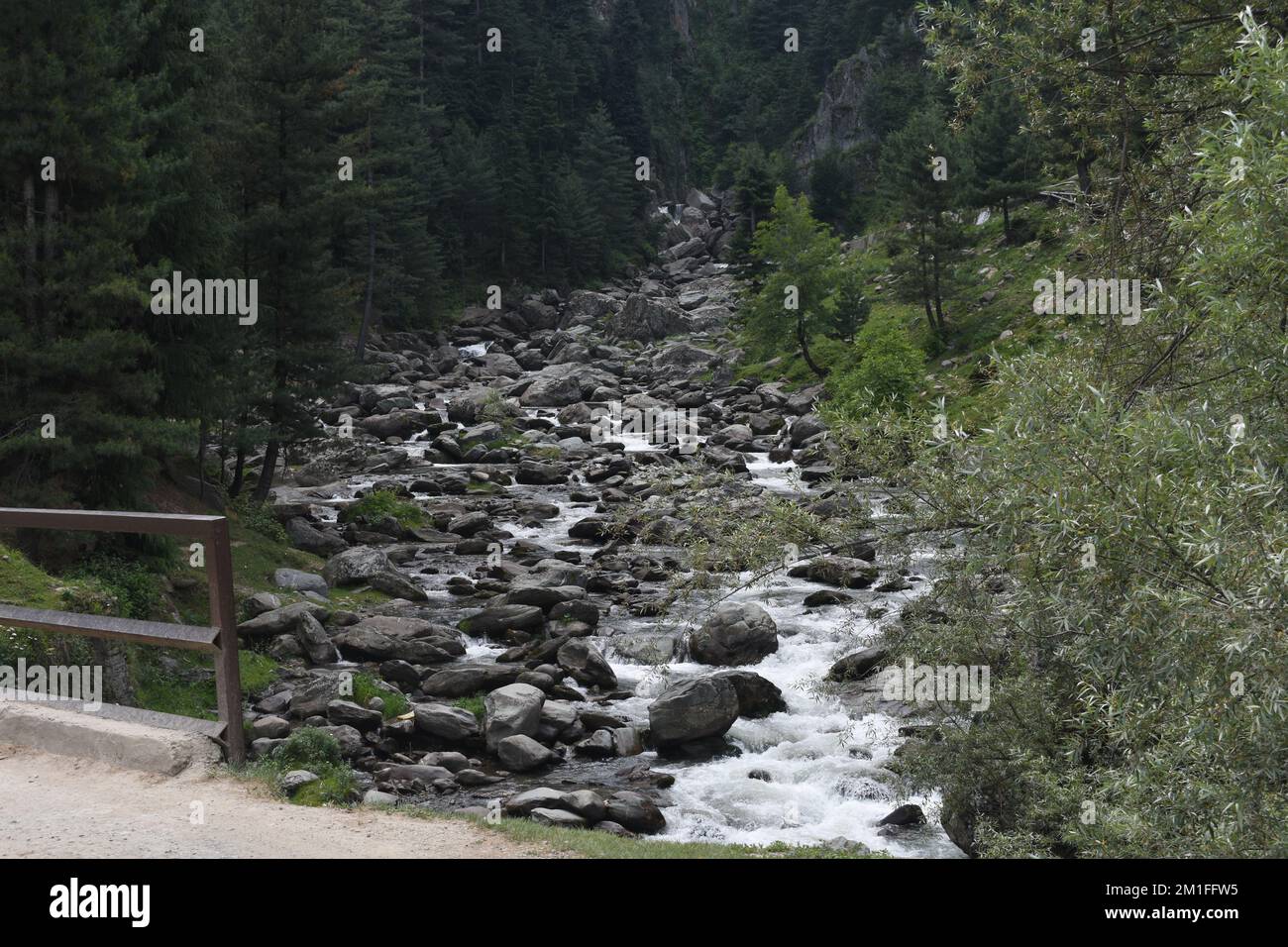 A river stream in the mountains Stock Photo - Alamy