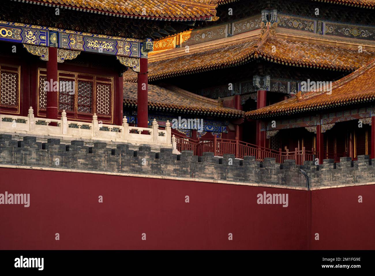 An ancient Chinese palace in a forbidden city in China Stock Photo - Alamy