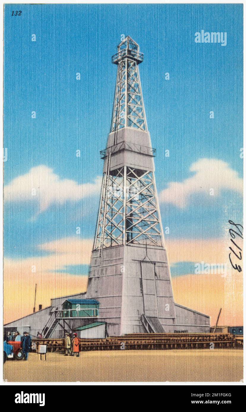 One of the hundreds of producing wells in the oil-fields of the ...