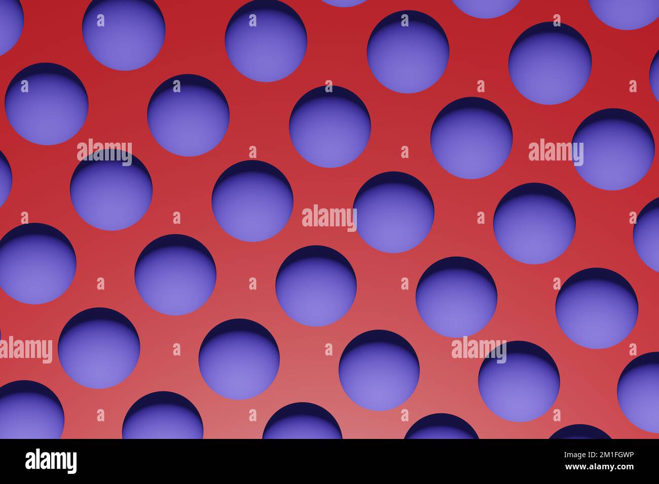 3d render pattern balls on isolated red background.3d render background ...