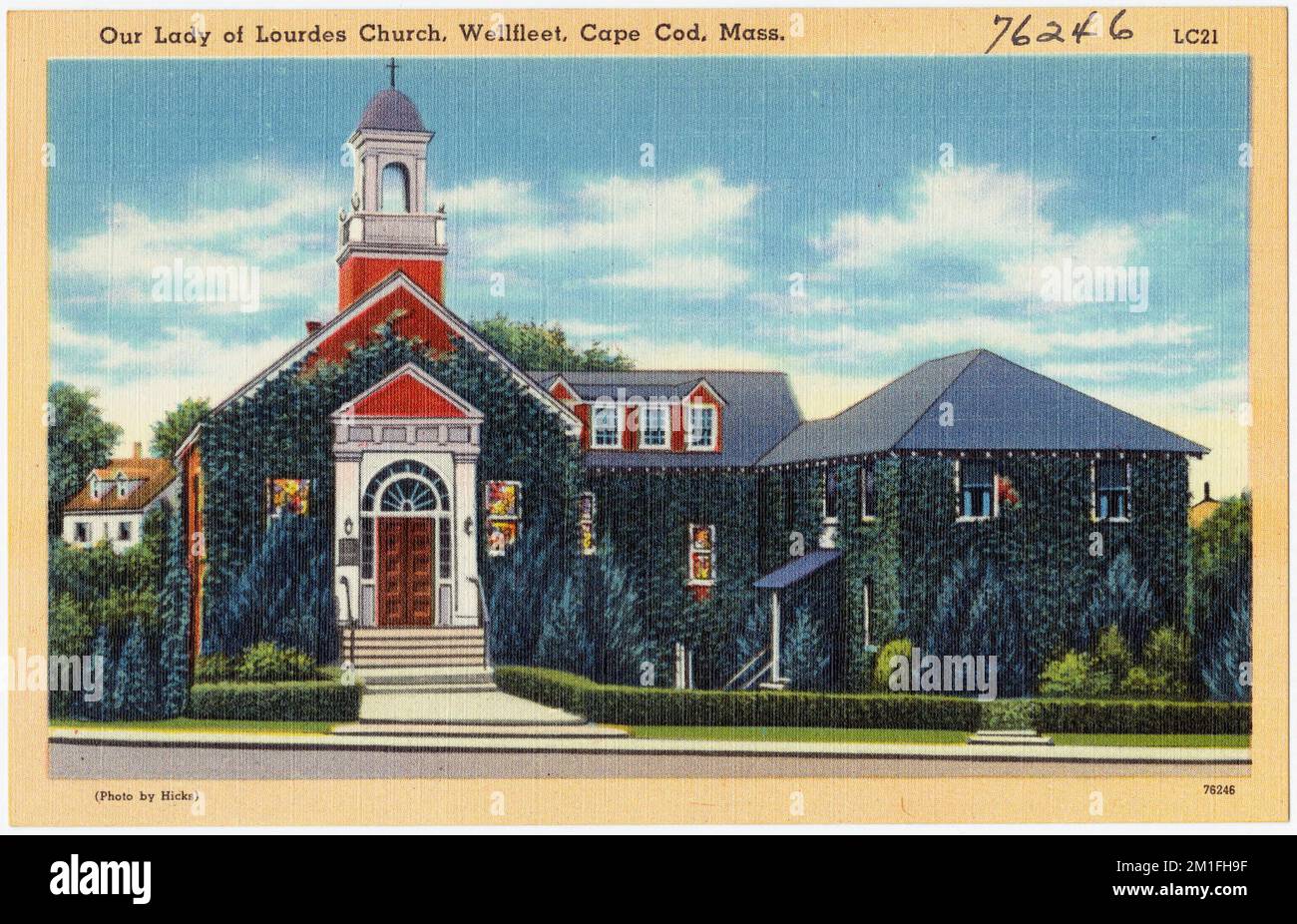 Our Lady of Lourdes Church, Wellfleet, Cape Cod, Mass. , Churches ...