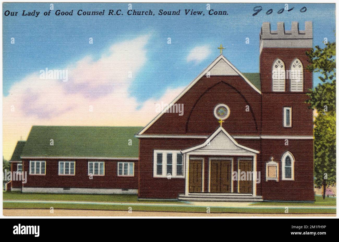 Our Lady of Good Counsel R.C. Church, Sound View, Conn. , Churches ...