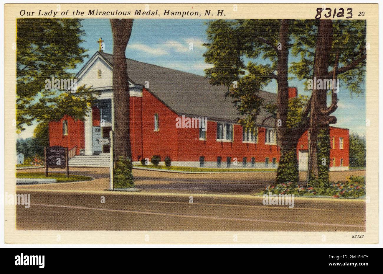 Our Lady of the Miraculous Medal, Hampton, N.H. , Churches, Tichnor ...