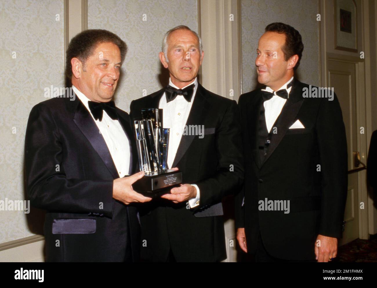 Joe Sinay, Johnny Carson and Bruce Corwin Circa 1980's Credit: Ralph ...