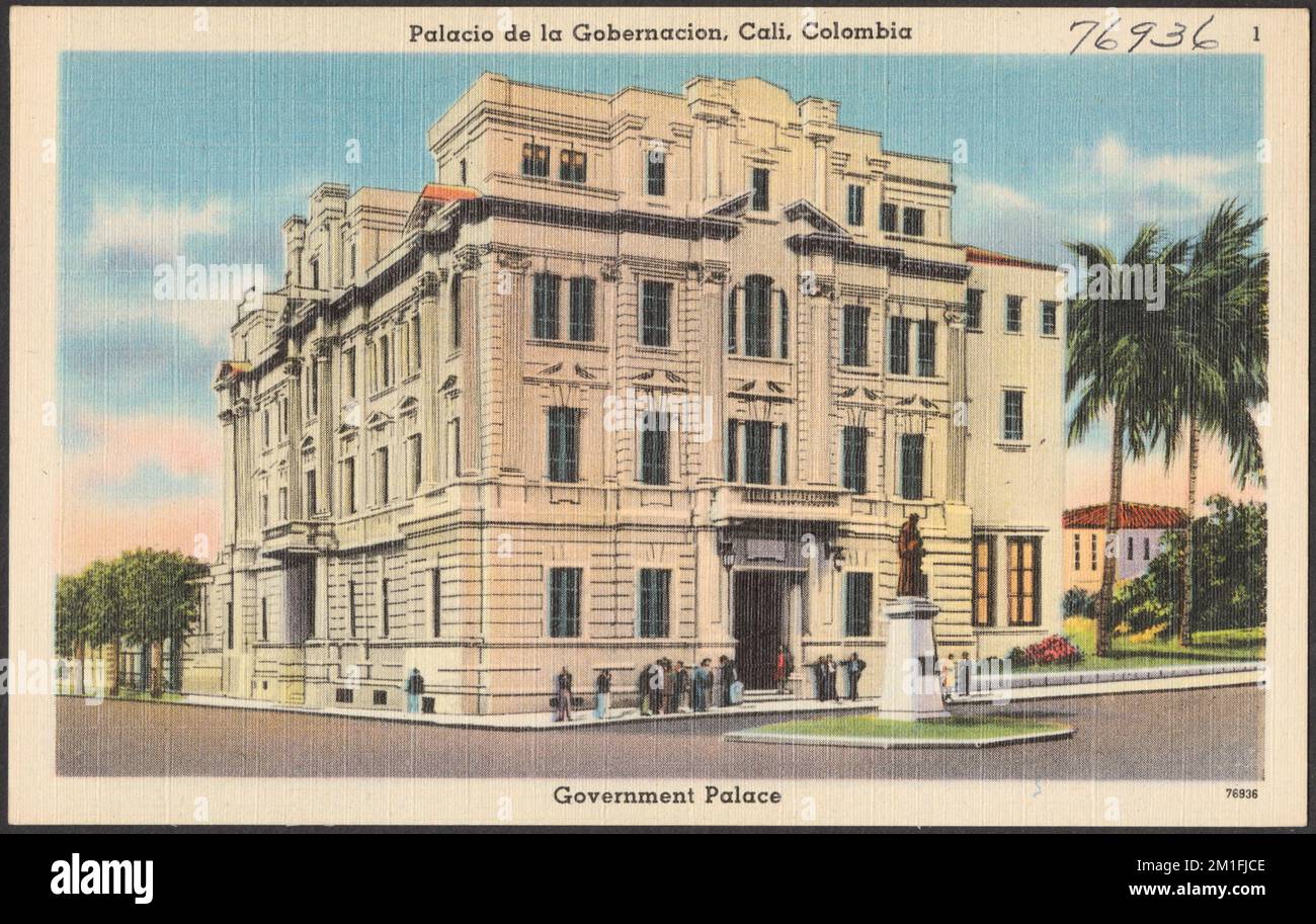 Palacio de la Gobernacion, Cali, Colombia - Government Palace ...