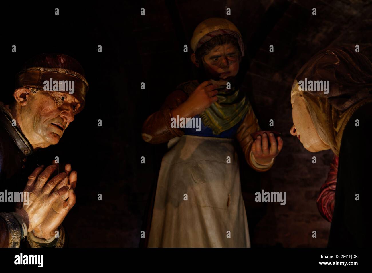 Madonna della Pappa between St.Joachim, Saint Anne and "Suor Papina ...