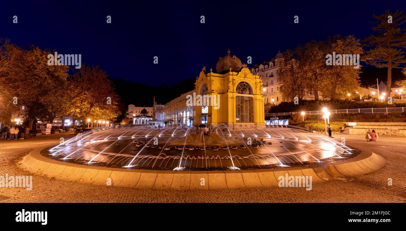 the most famous object in the city, singing fountain (CTK Photo/Ondrej ...