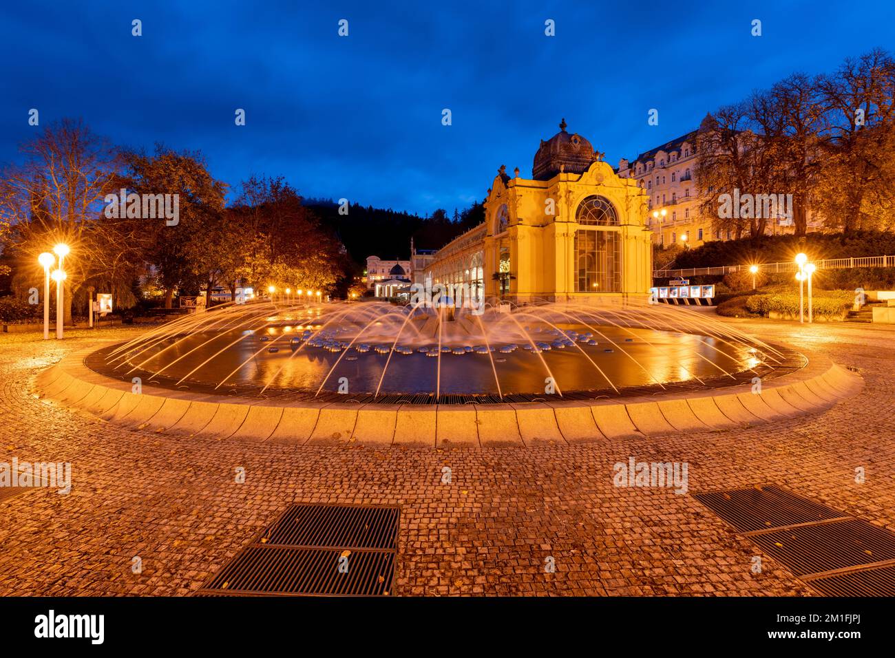 the most famous object in the city, singing fountain (CTK Photo/Ondrej ...