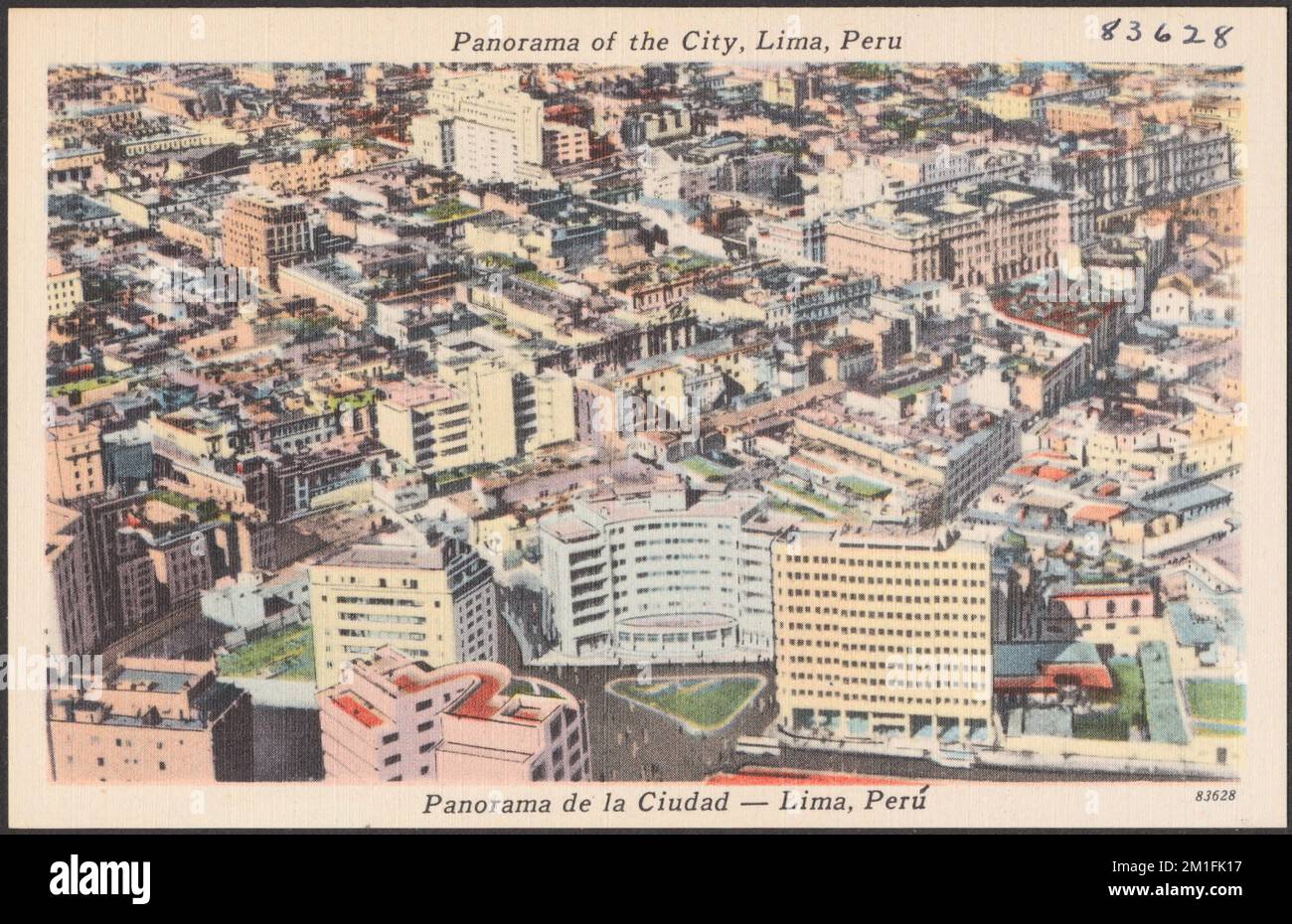 Panorama of the city, Lima, Peru - Panorama de la ciudad - Lima, Perú ...