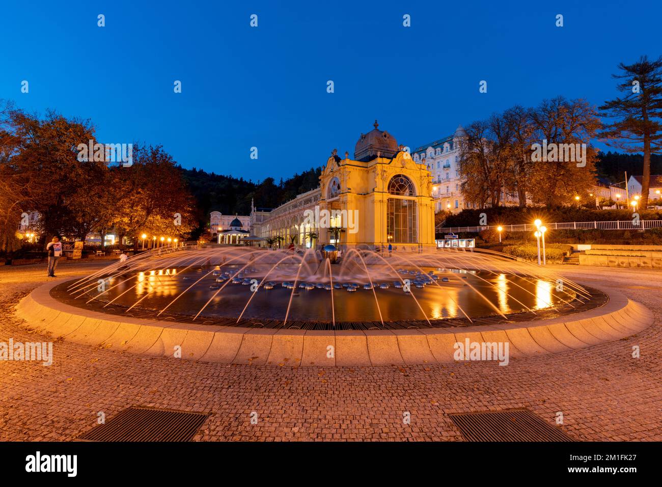 the most famous object in the city, singing fountain (CTK Photo/Ondrej ...