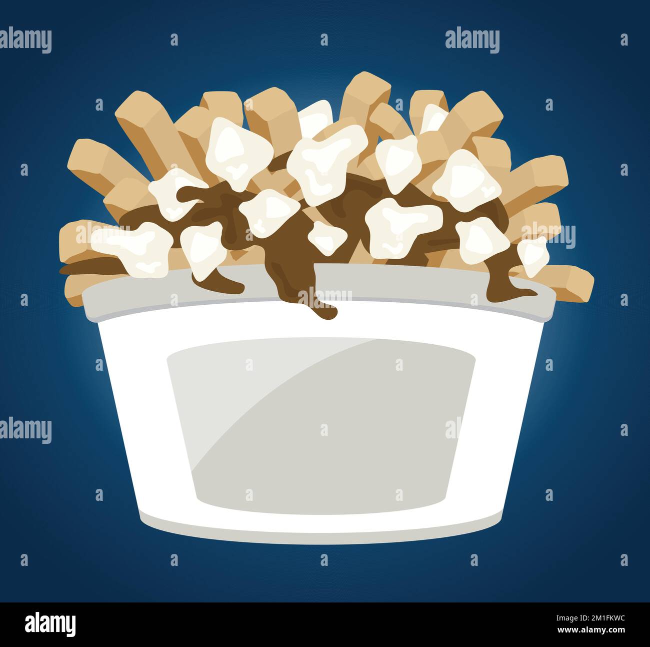 Poutine quebec Stock Vector Images - Alamy