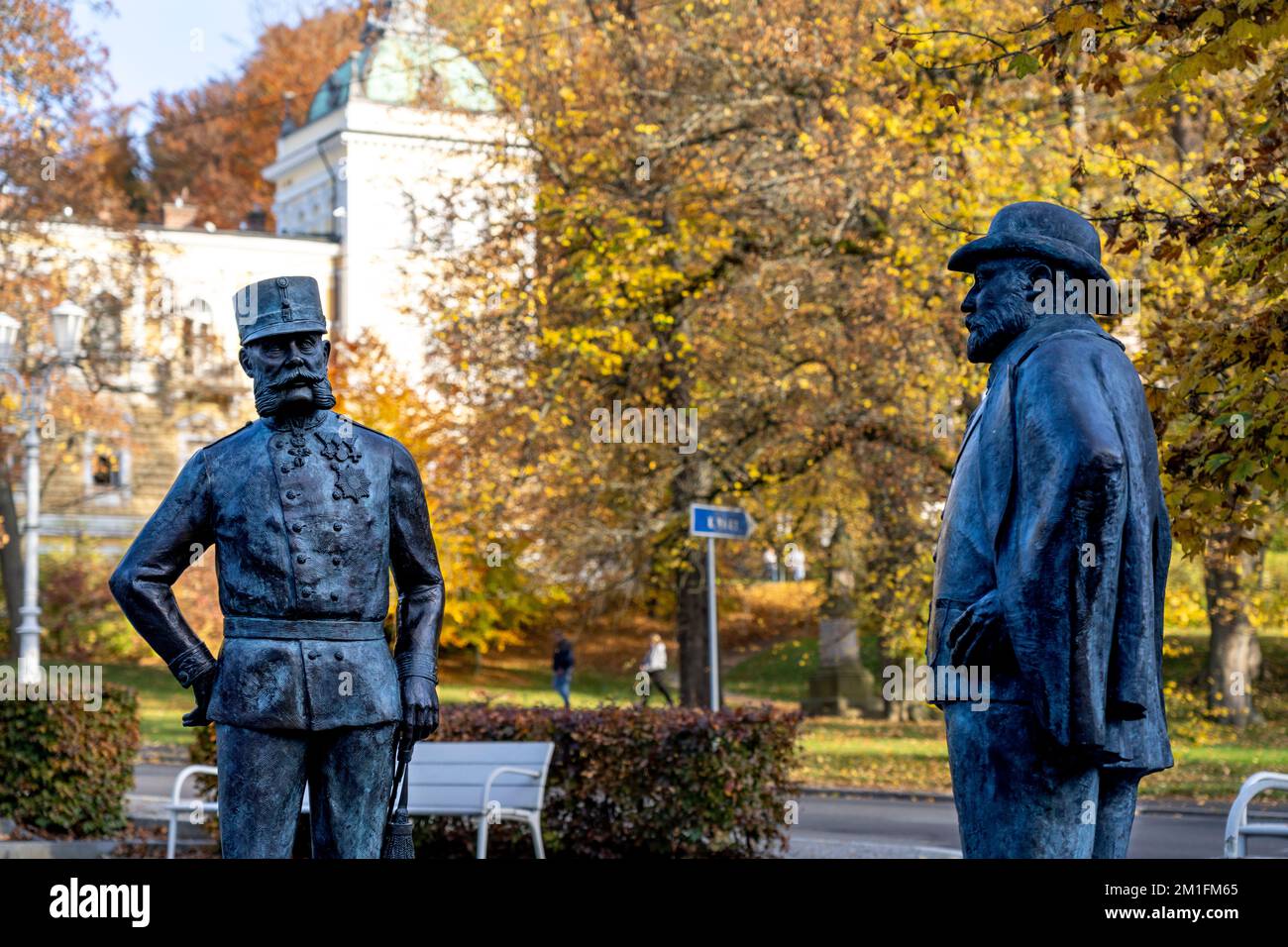 famous statues in historical city center (CTK Photo/Ondrej Zaruba Stock ...
