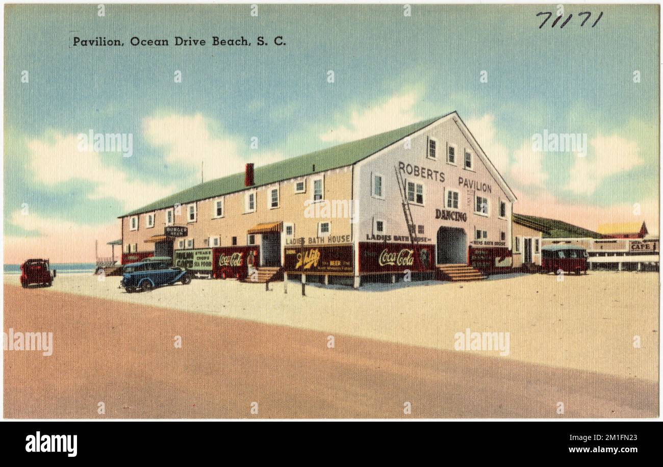 Pavilion, Ocean Drive Beach, S. C. , Sports & recreation facilities ...
