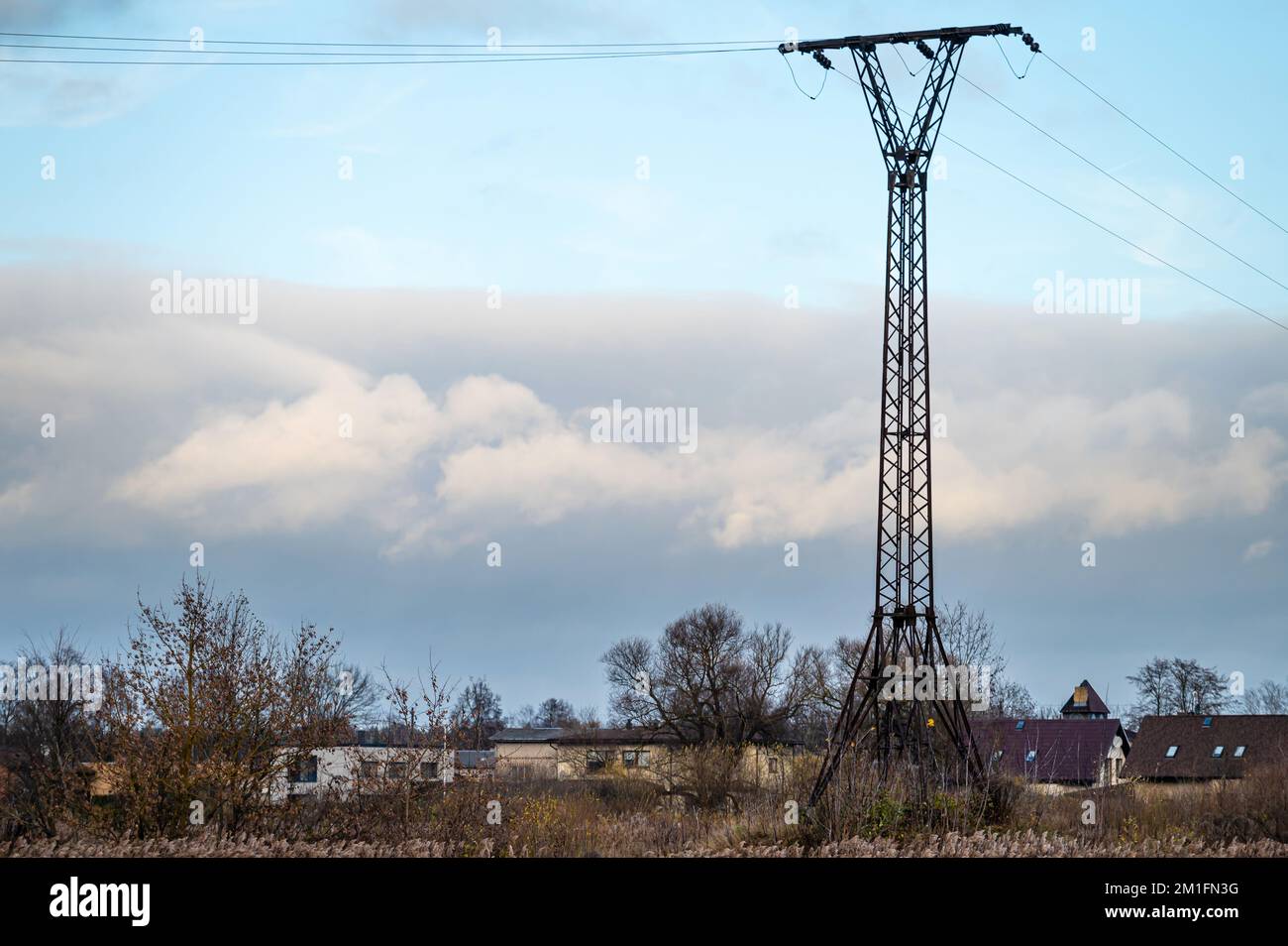 Power transformer substation village hi-res stock photography and ...