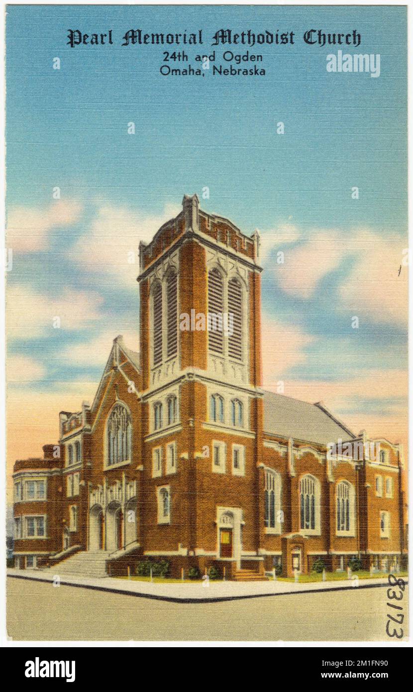 Pearl Memorial Methodist Church, 24th and Ogden, Omaha, Nebraska ...