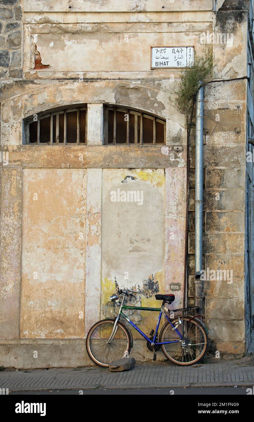 Bihat Street in the city centre of Asmara Stock Photo - Alamy