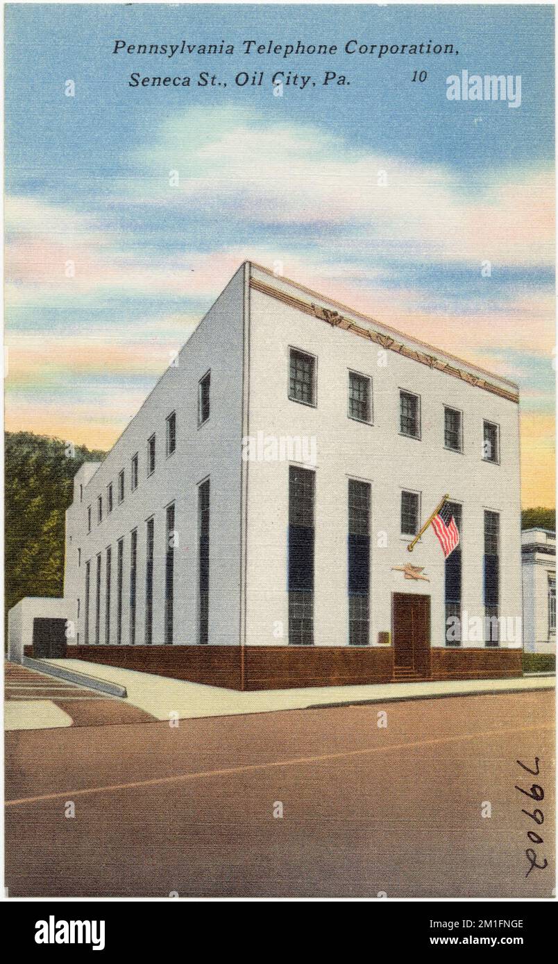 Pennsylvania Telephone Corporation, Seneca St., Oil City, Pa ...