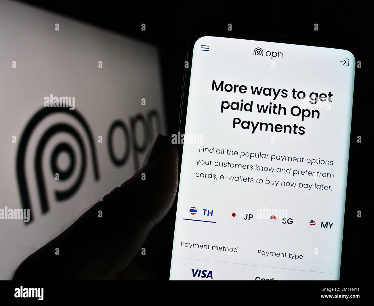 Opn logo hi-res stock photography and images - Alamy