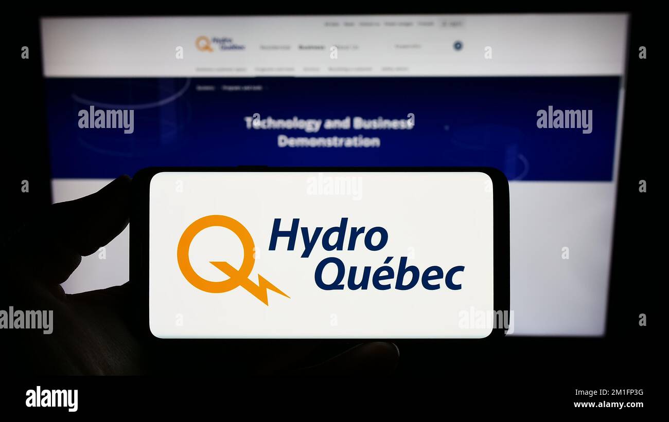 Hydro quebec logo hi-res stock photography and images - Alamy