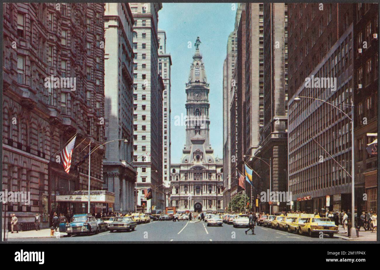 Philadelphia, Pennsylvania , Cities & towns, Tichnor Brothers ...