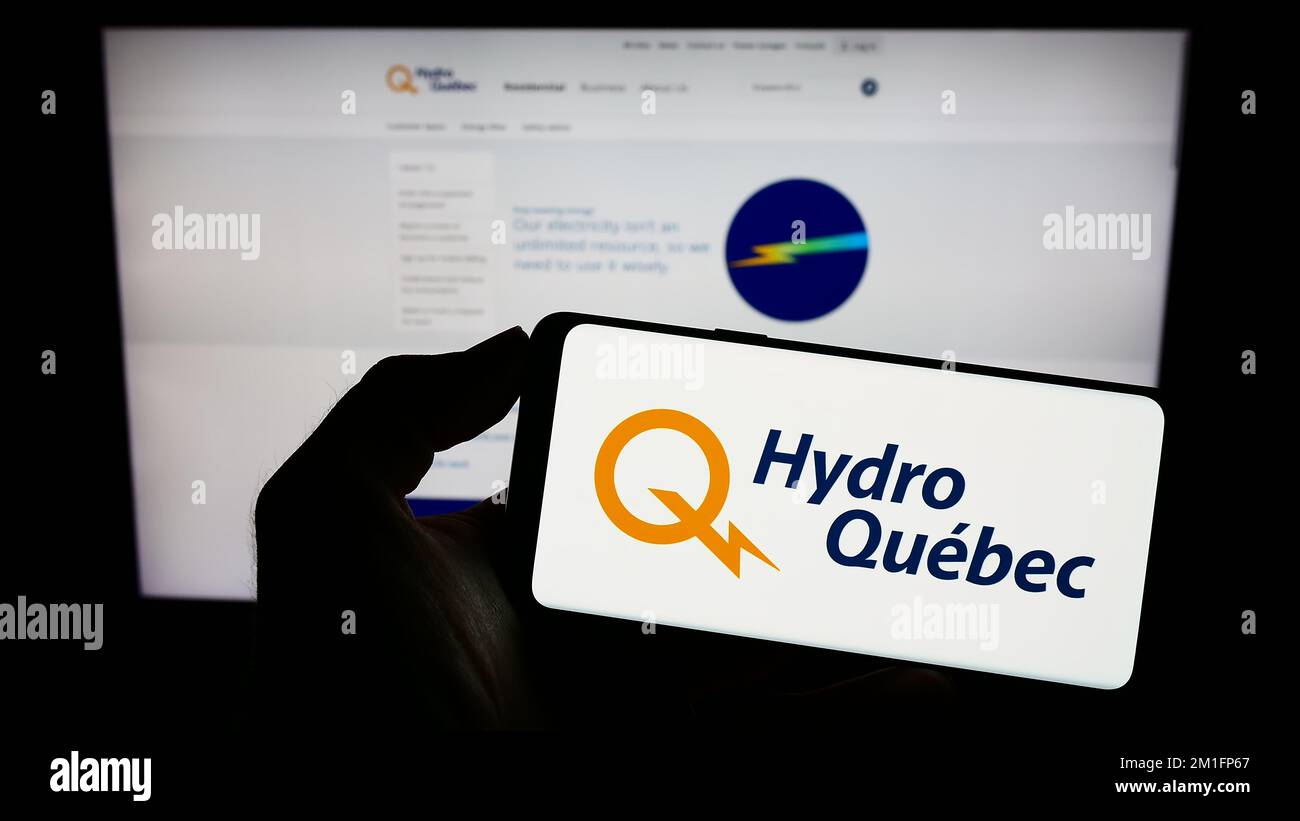 Hydro quebec logo hi-res stock photography and images - Alamy