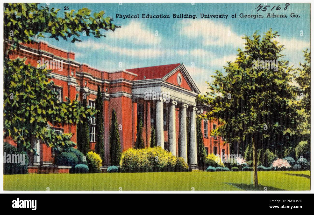 Physical education building, University of Georgia, Athens, Ga ...