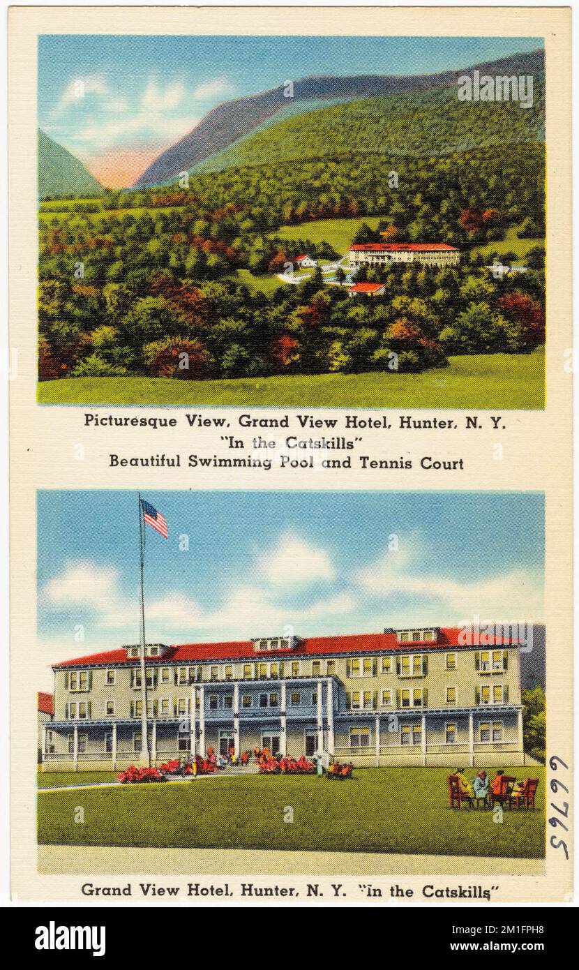 Picturesque view, Grand View Hotel, Hunter, N. Y. 'In the Catskills ...