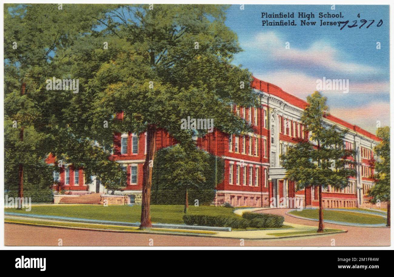 Plainfield High School, Plainfield, New Jersey , Schools, Tichnor ...