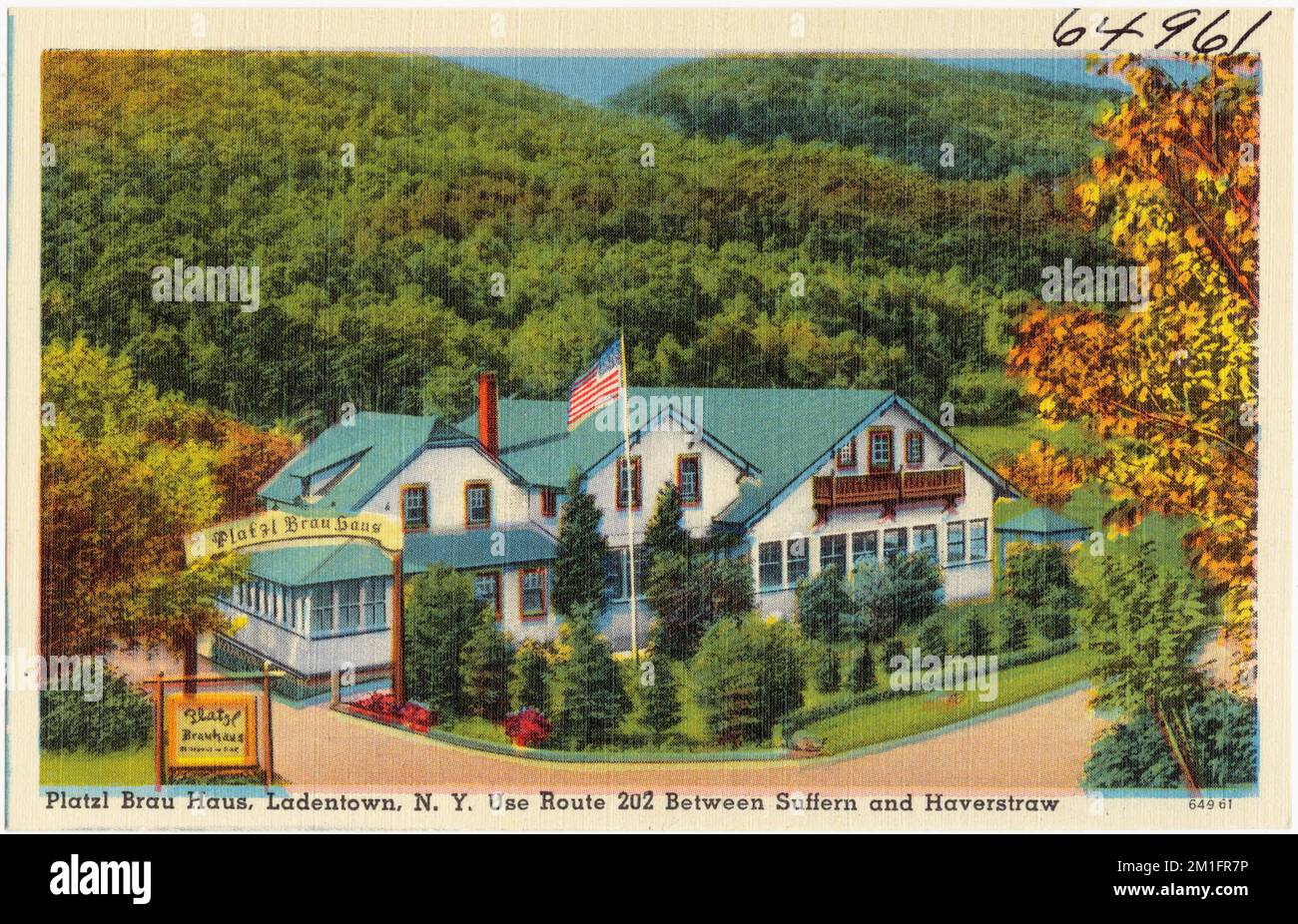 Platzl Brau Haus, Ladentown, N. Y. Use Route 202 between Suffern and ...