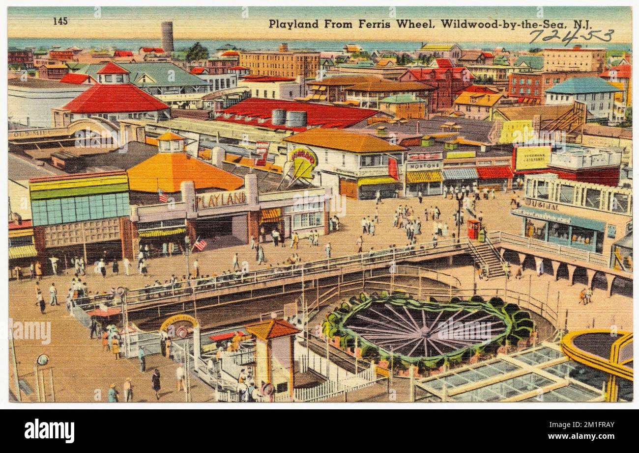 Wildwood beaches Cut Out Stock Images & Pictures - Alamy