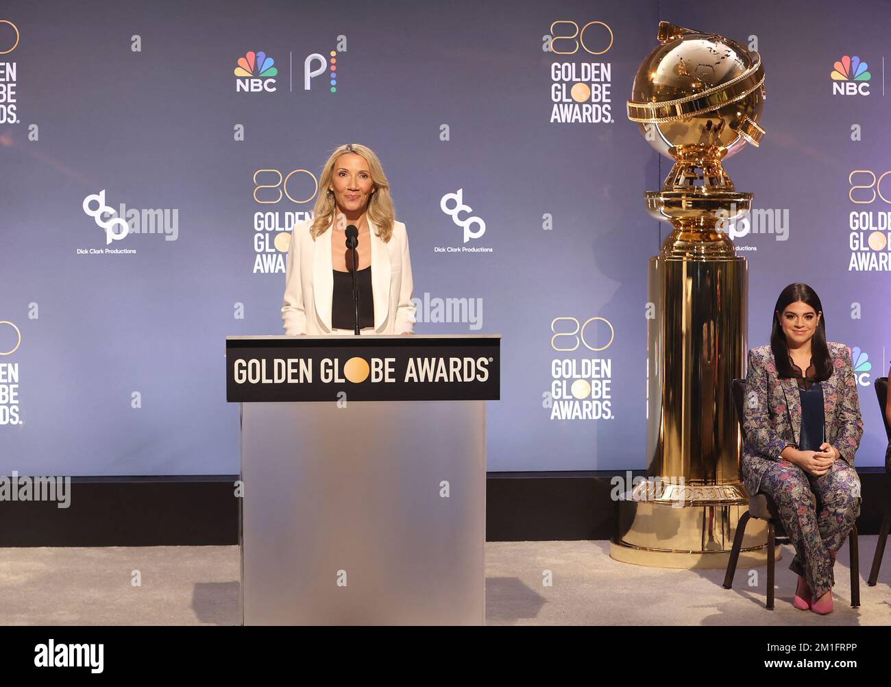 Los Angeles, CA, USA on December 12, 2022. Helen Hoehne, Mayan Lopez ...